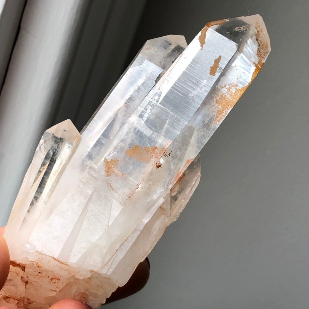 ONE OFF Extremely Rare High Frequency Vibration Pink Lemurian Quartz ...