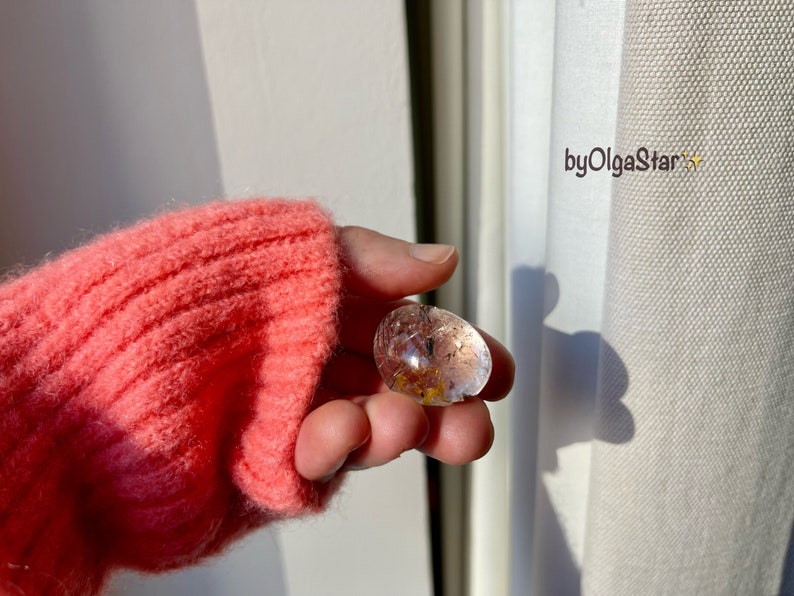 Superior Frequency Ethereal Glass Clear Quartz Inclusion Rutile Crystal ...