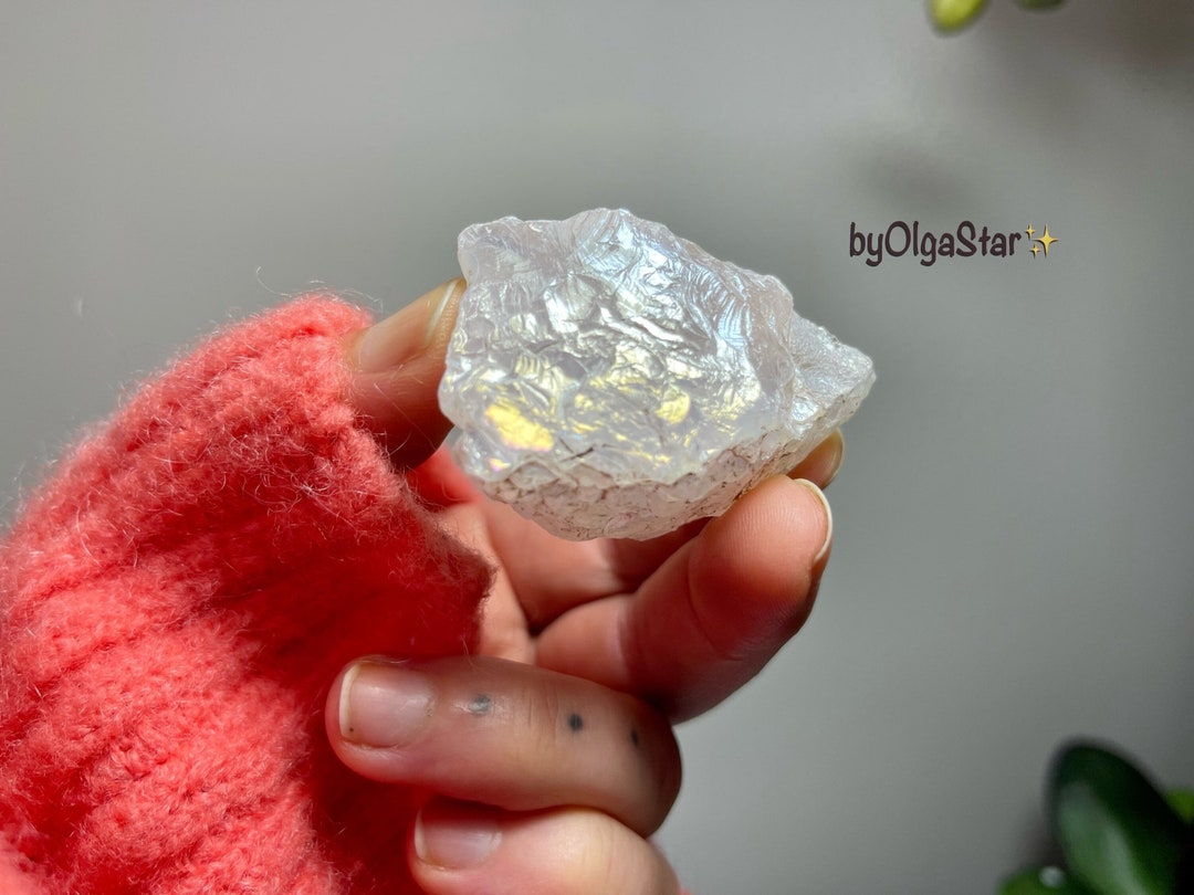 Rainbow Rose Aura Quartz Ray Rays Crystal | Light Heavenly Embodiment ...