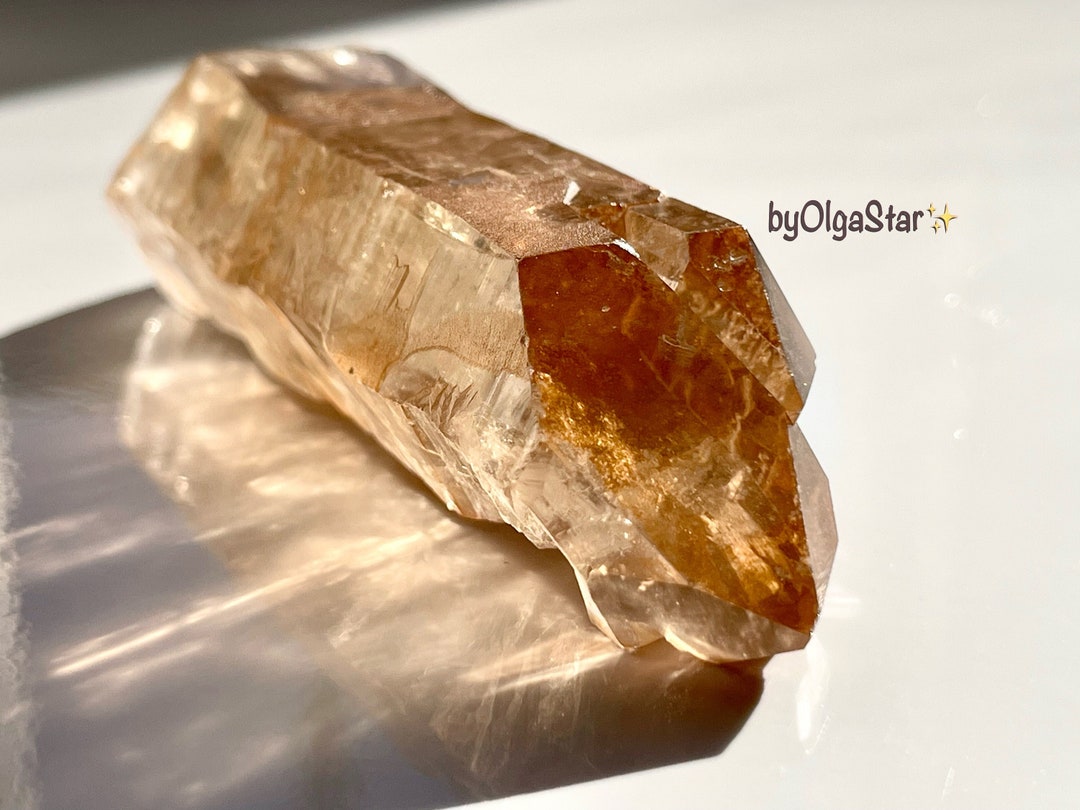 EXTREMELY RARE Empath Hematoid Hybrid Twin Quartz Crystal | Lemurian ...