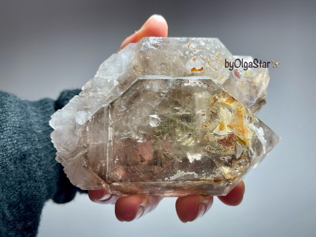 Enhydro Elestial Skeletal Fenster Quartz Floater Crystal ONE OFF ...