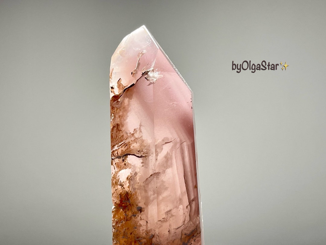SAKURA LITHIUM PHANTOM Gem Crystal Quartz Point Angelic Grace Link ...