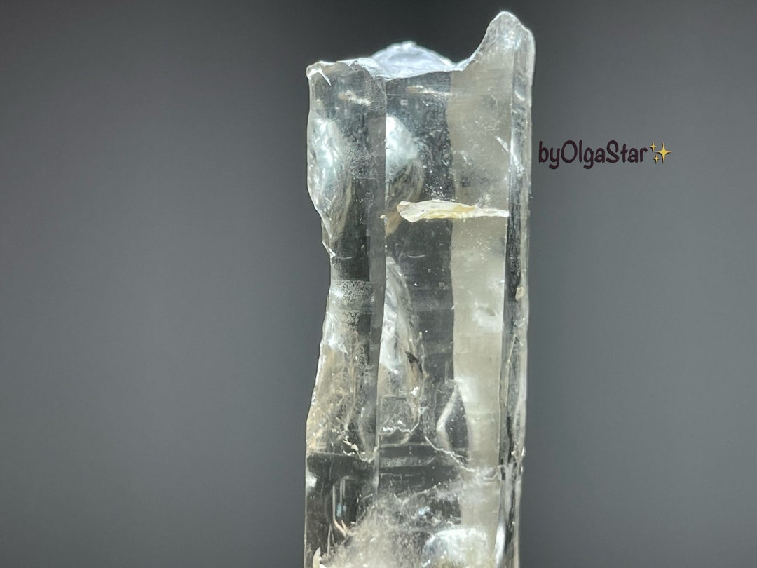 LIGHT and COMPASSION Infused LIGHTNING Struck Lemurian Quartz Crystal ...