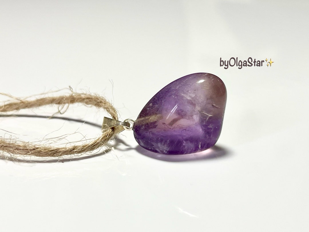 Ametrine Quartz Crystal Gemstone Pendant Exceptional Lightworker ...