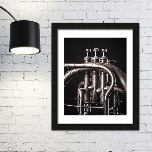 French Horn Art - Etsy