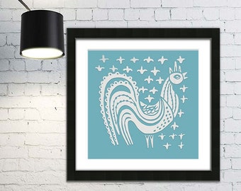 Pyrex Rooster Pattern - Etsy