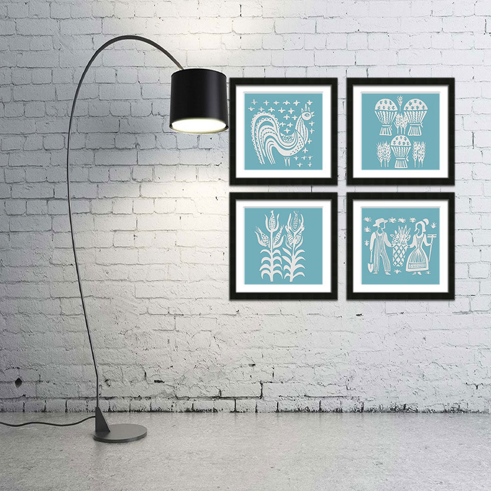 Pyrex Art, Pyrex Wall Art, Pyrex, Harvest, Amish, Farmers, Farm ...