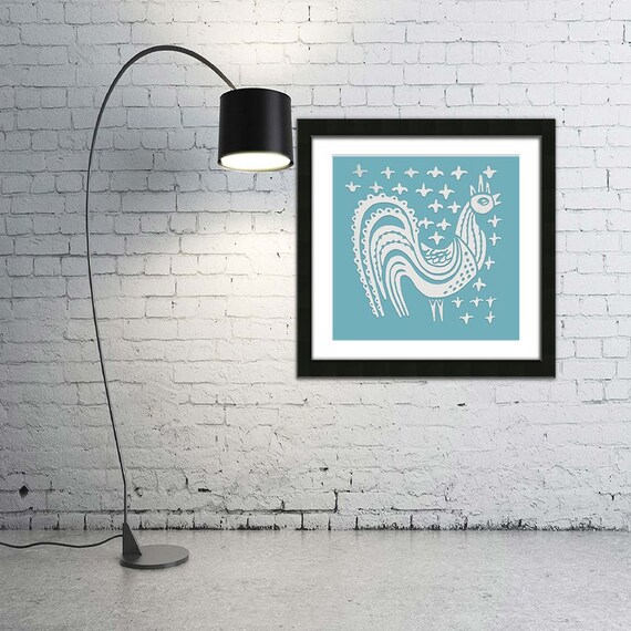 Pyrex Pyrex Wall Art Harvest Rooster Kitchen Art Home - Etsy