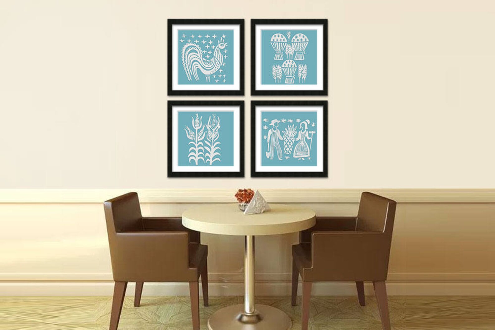 Pyrex Art, Pyrex Wall Art, Pyrex, Harvest, Amish, Farmers, Farm ...