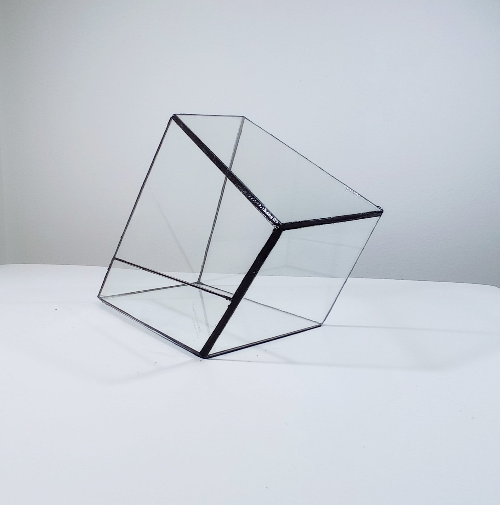 Handmade Waterproof Glass Terrarium Container 'zero' - Etsy