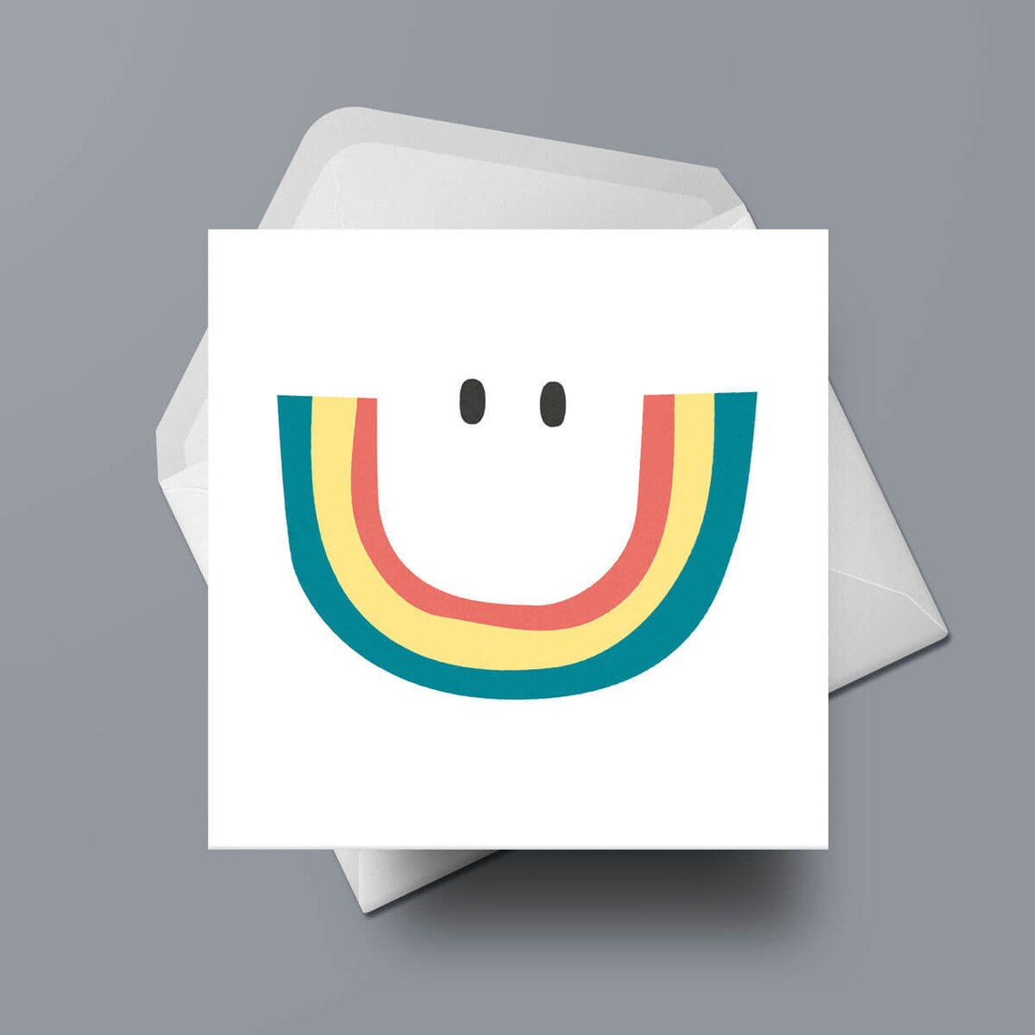 Smile Greeting Card - Etsy