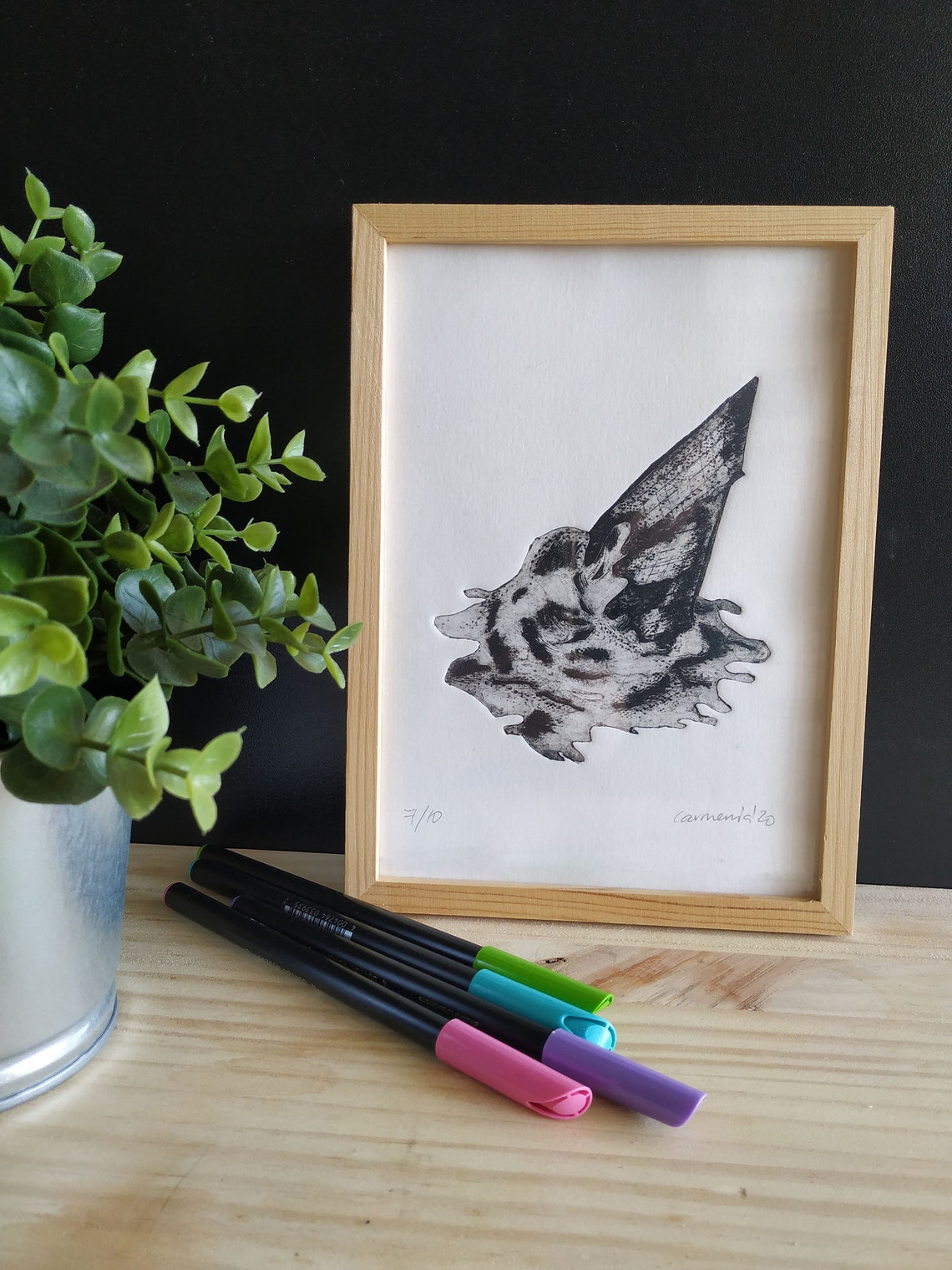 Melting Ice Cream - Etching - Print - Printmaking - Collagraph ...