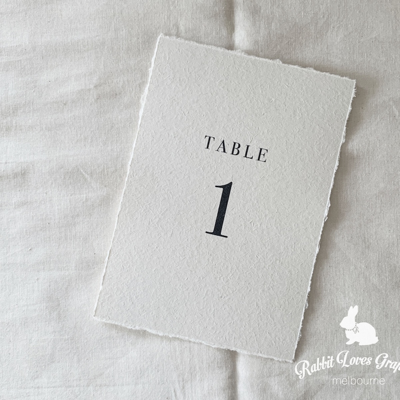 Stone Table Numbers - Etsy