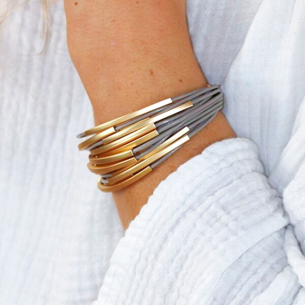 Multi Layer Bracelet - Etsy