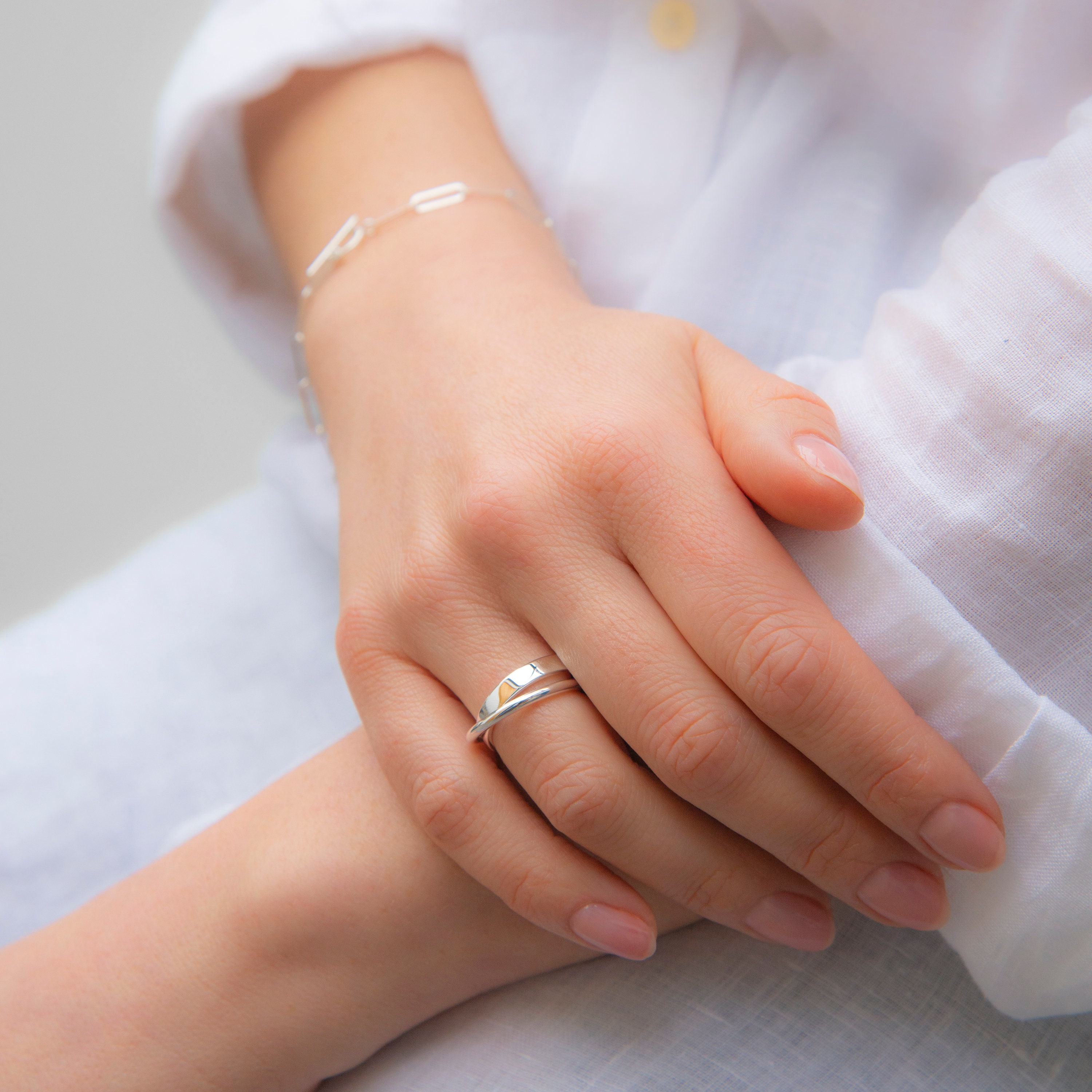 Spinner Ring Infinity Ring Silver Spinner Ring Fiddle Ring - Etsy UK