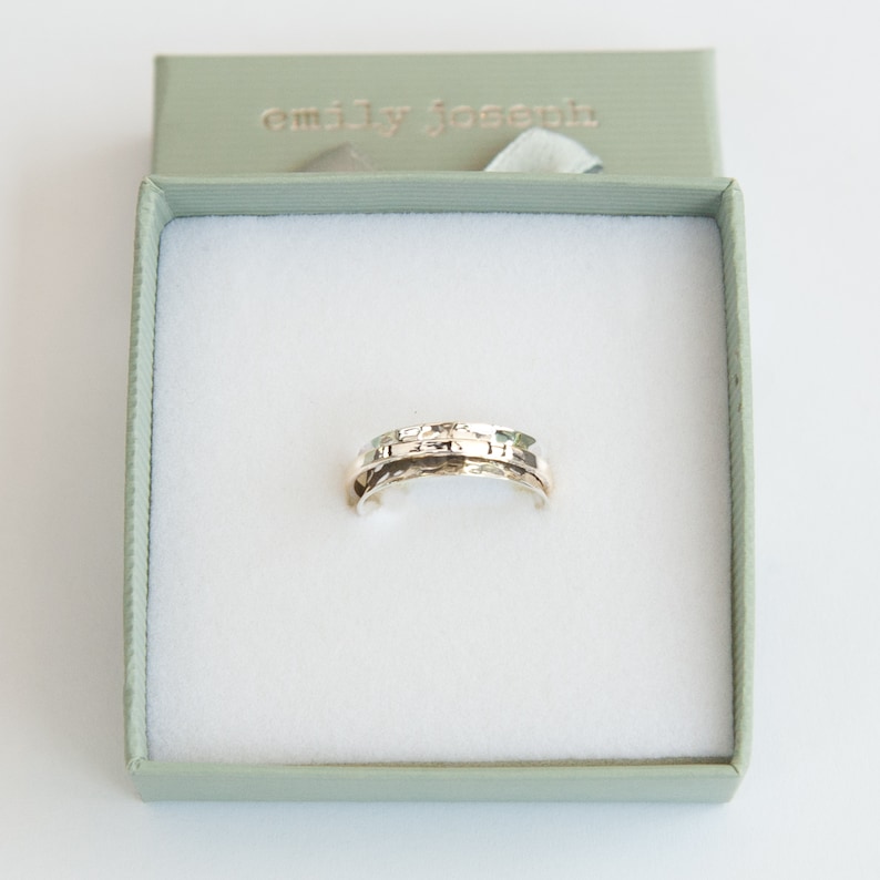 Silver Spinner Ring Infinity Ring All That Glitters Silver - Etsy