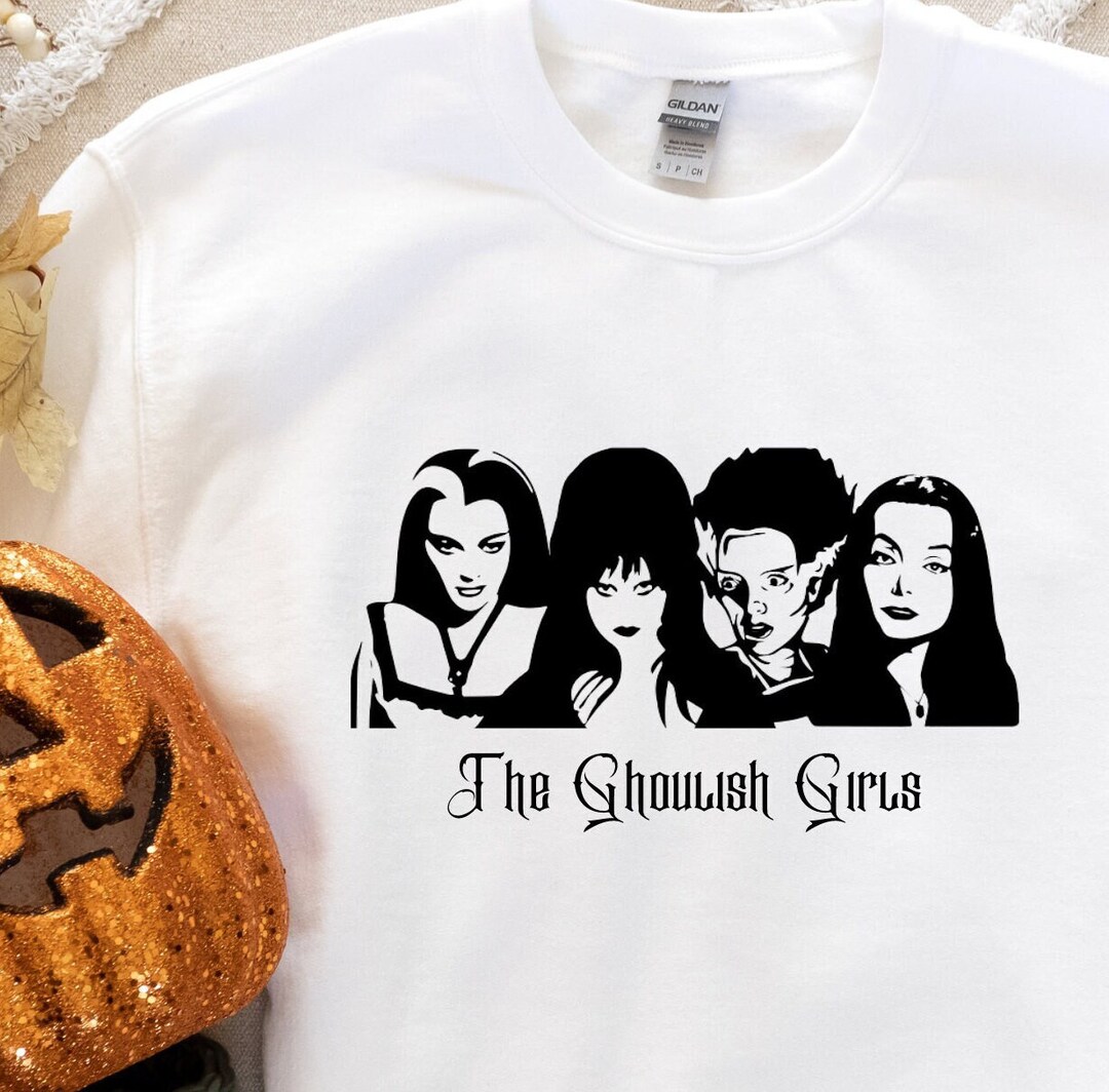 The Ghoulish Girls SVG PNG, Halloween, Digital Download, Morticia ...