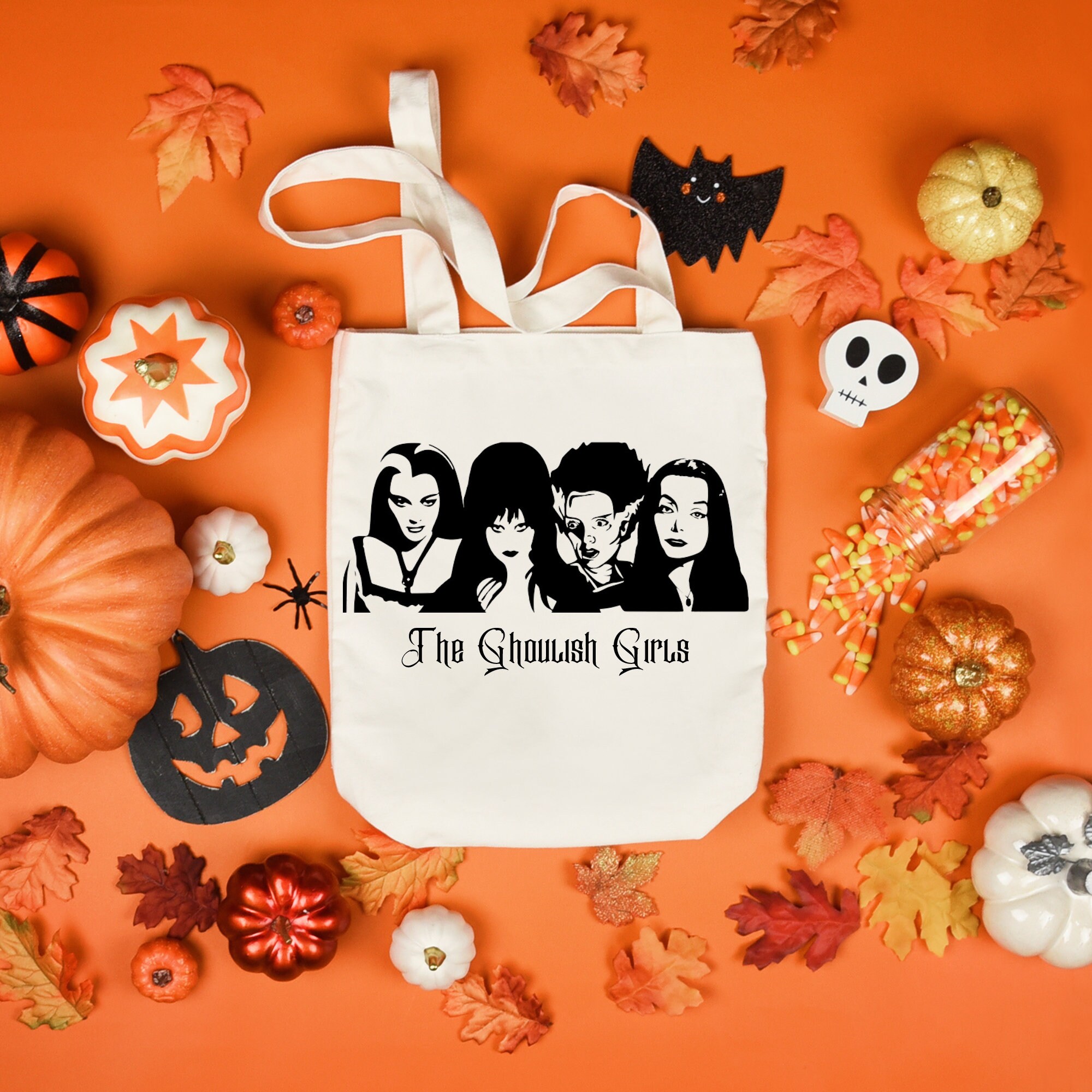 The Ghoulish Girls SVG PNG, Halloween, Digital Download, Morticia ...