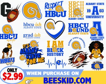 Albany State University Svg - Etsy