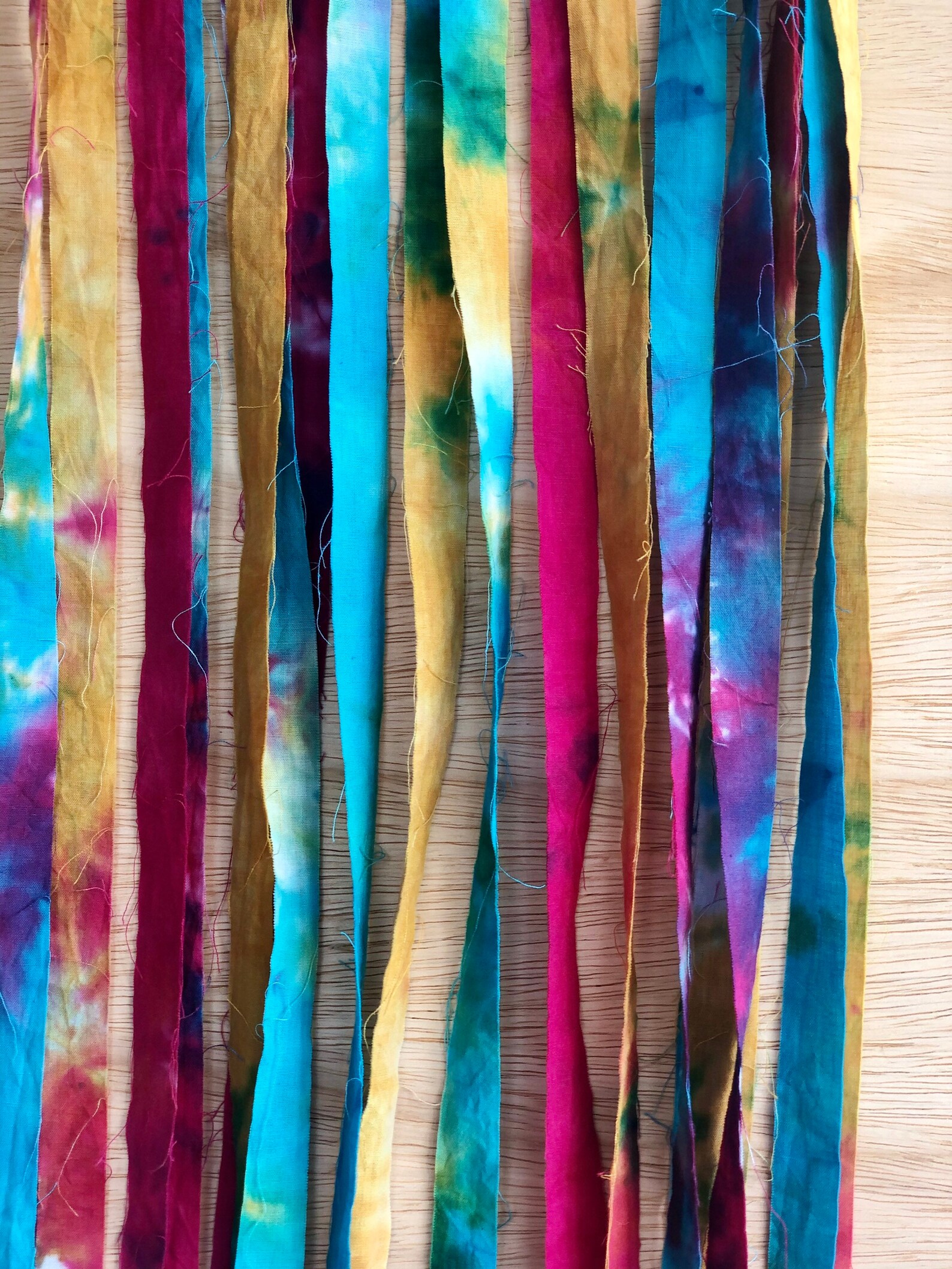 Extra Long Tie Dyed Dreamcatcher, Gypsy Dreamcatcher, Bohemian Decor ...