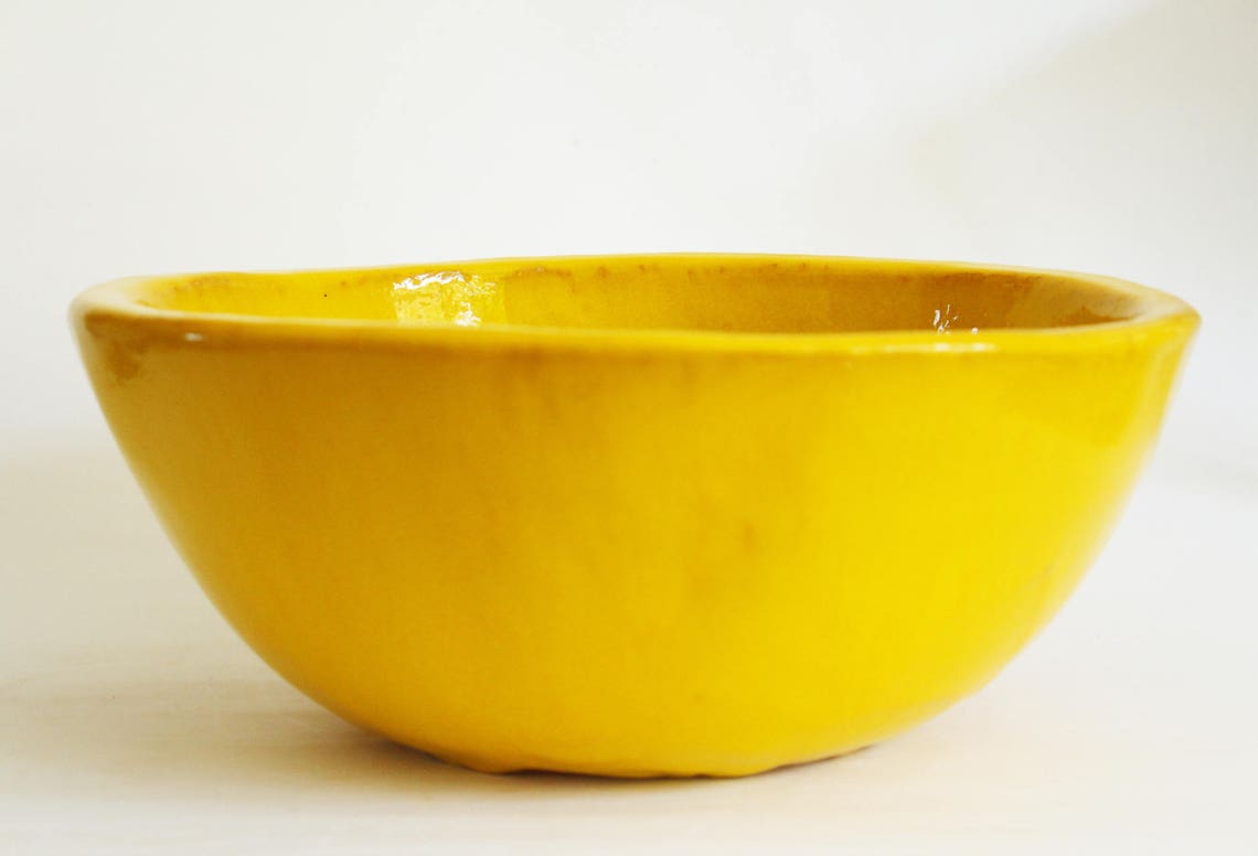 Copacabana juicy yellow sink table top basin made to order | Etsy