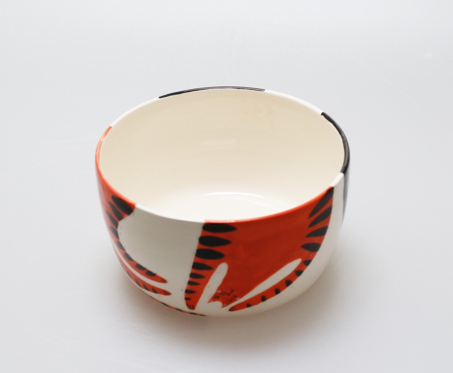 Red and Black Cat Planter Ceramic Planter Succulent Planter - Etsy