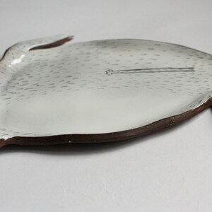 Cute Wolf - Sleepy Handmade Ceramic Plate, Ring Dish, Soap Dish, Spoon ...