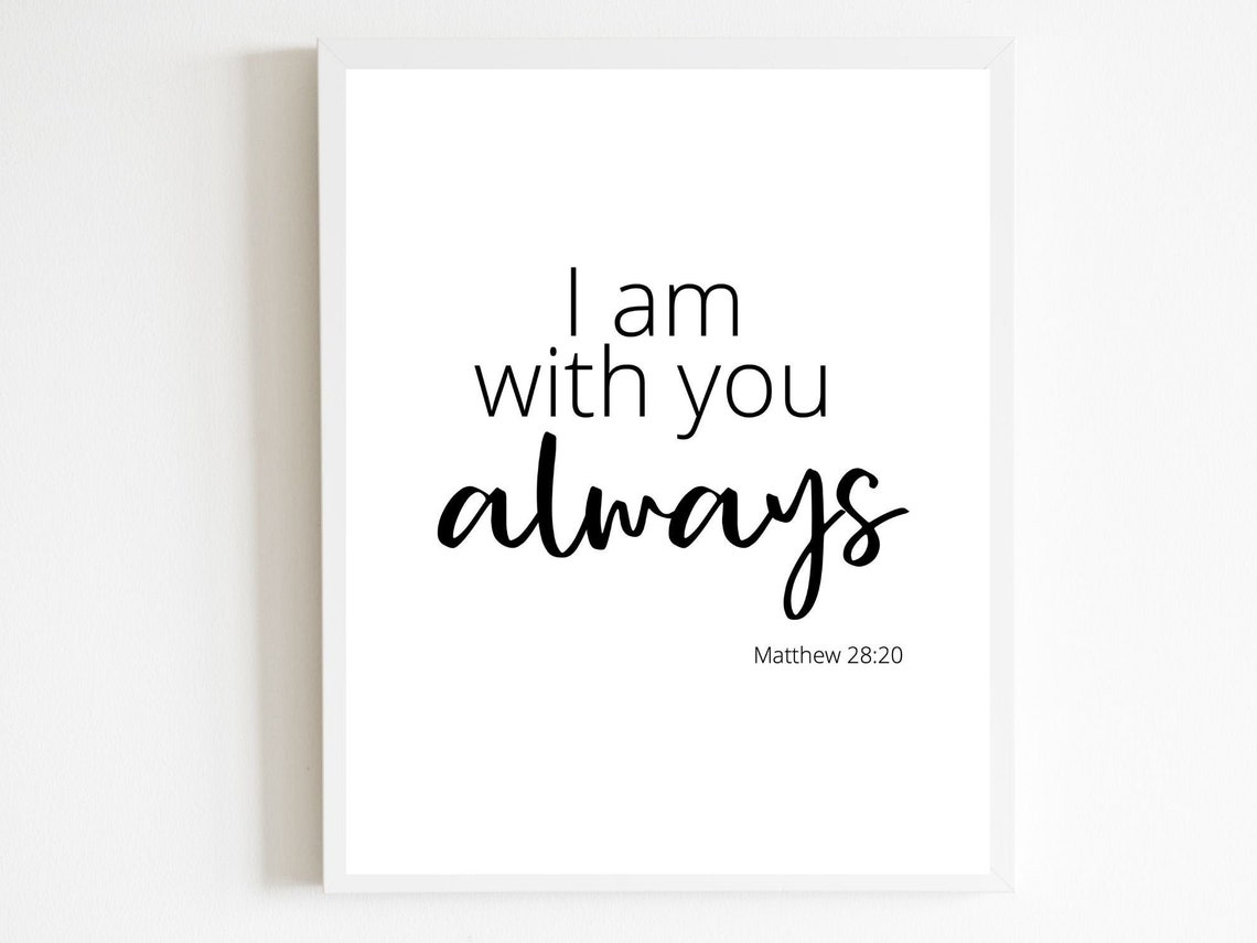 Bible Verse Wall Print Bible Verse Sign Christian Typography - Etsy