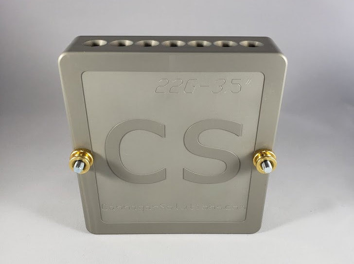 Teflon® coated 5 Aluminum Cigar Mold / Press - Cannagar Mold