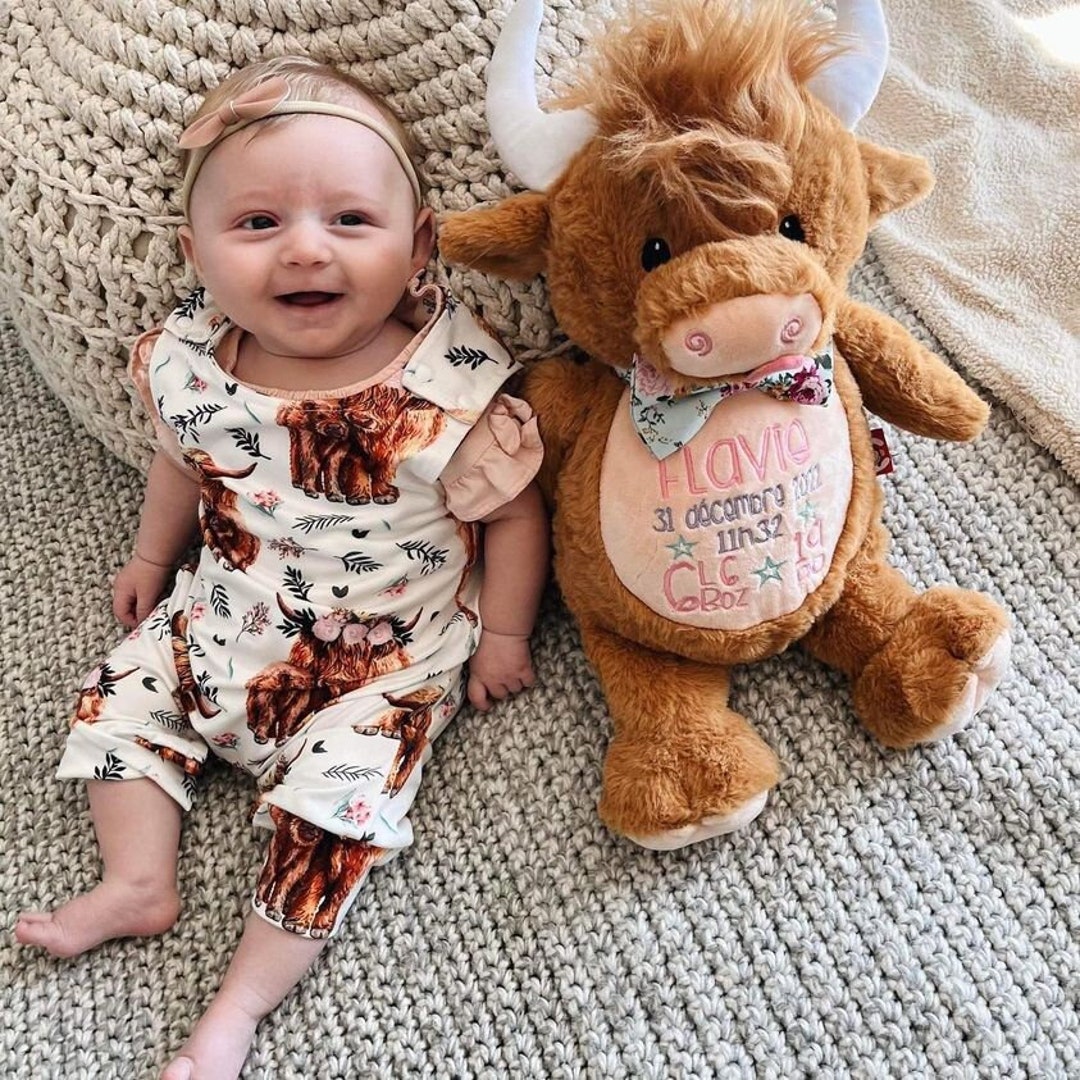 Personalized Stuffed Farm Animal, Custom Embroidered Stuffed Animal ...