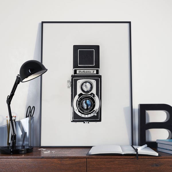 Vintage Camera Print - Etsy
