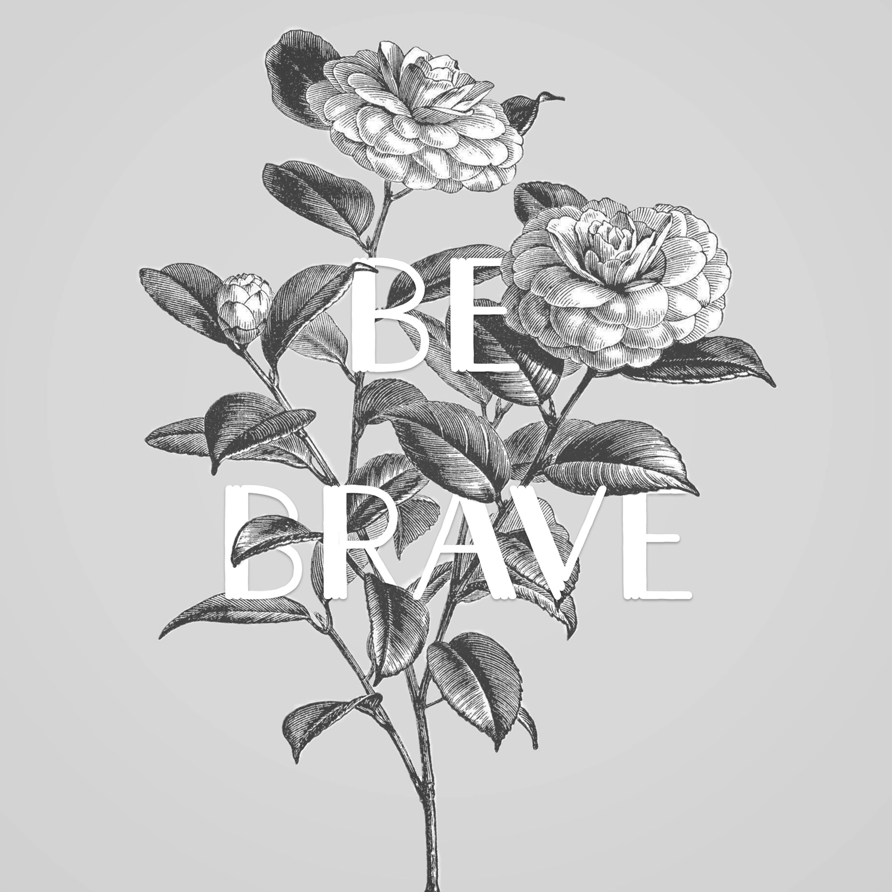 Motivational Trending Art, Floral Typography Art, Black and White Quote ...