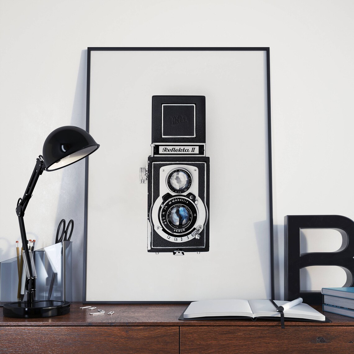 Vintage Camera Print, Photography Lover Gift, Retro Camera Art Print ...