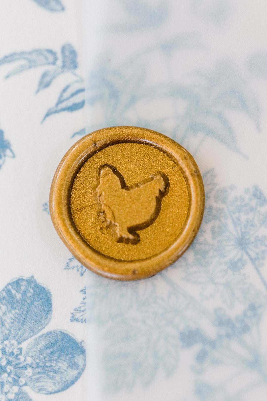 Mini Wax Seals Chicken, Meal Choice Menu Wax Seal Stickers, Meal Icon ...