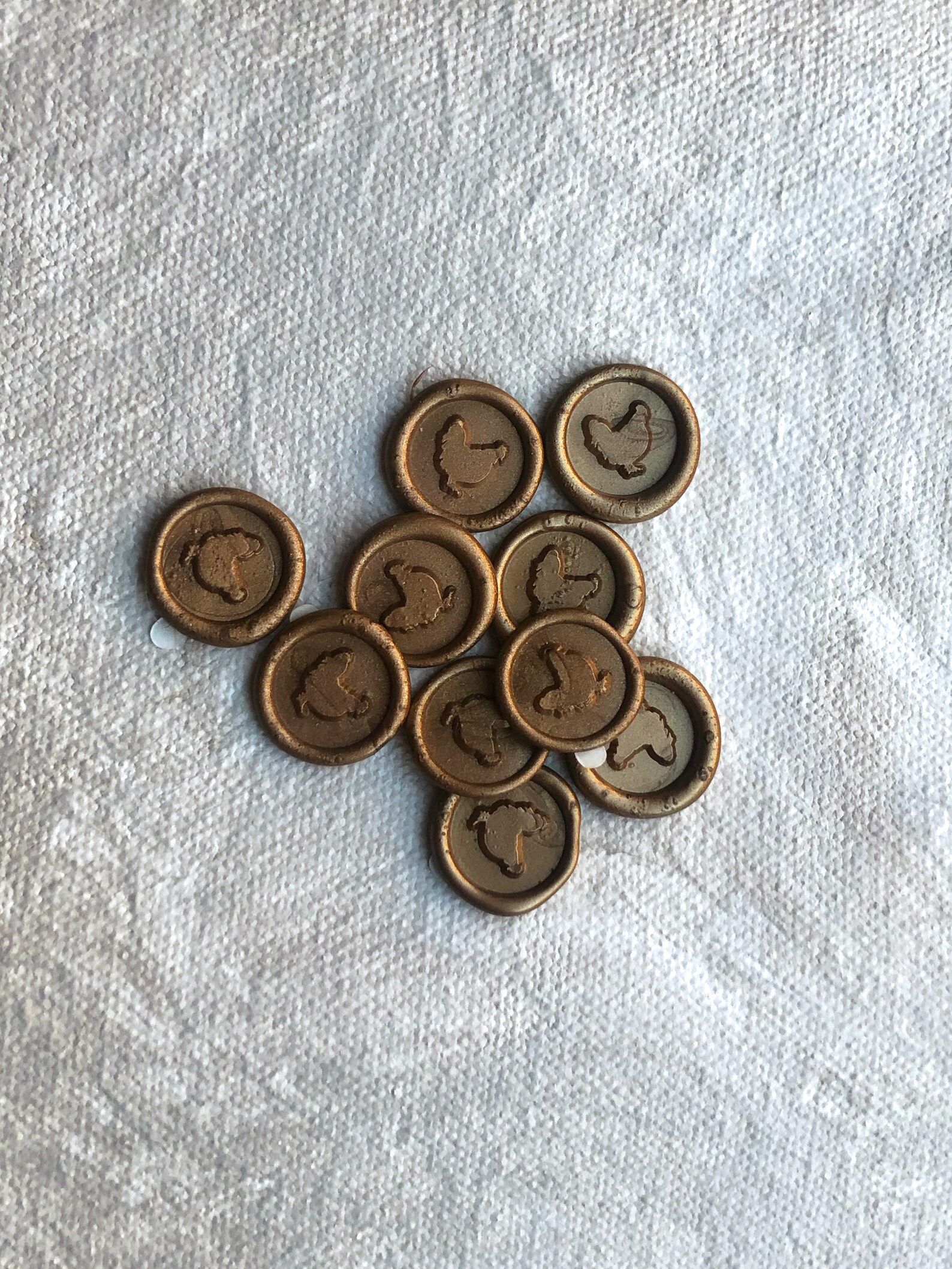 Mini Wax Seals Chicken Meal Choice Menu Wax Seal Stickers - Etsy