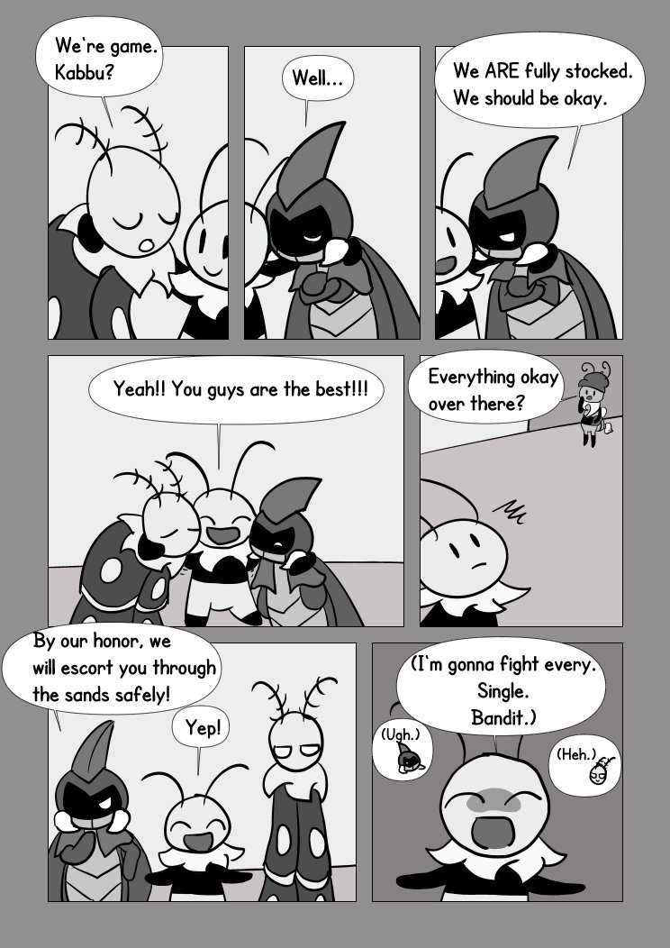 Digital Comic Bug Fables Fancomic Compilation 100 Pages Team Lets Keep Going Etsy
