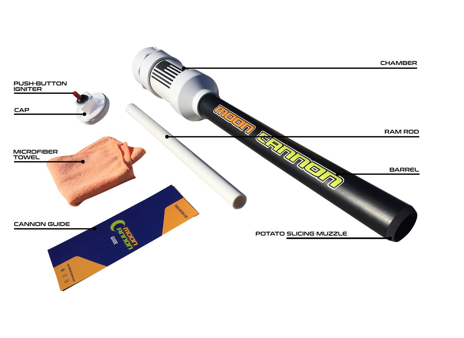 Moon Cannon Potato Gun MK1 Shoots 150 Yards | Etsy