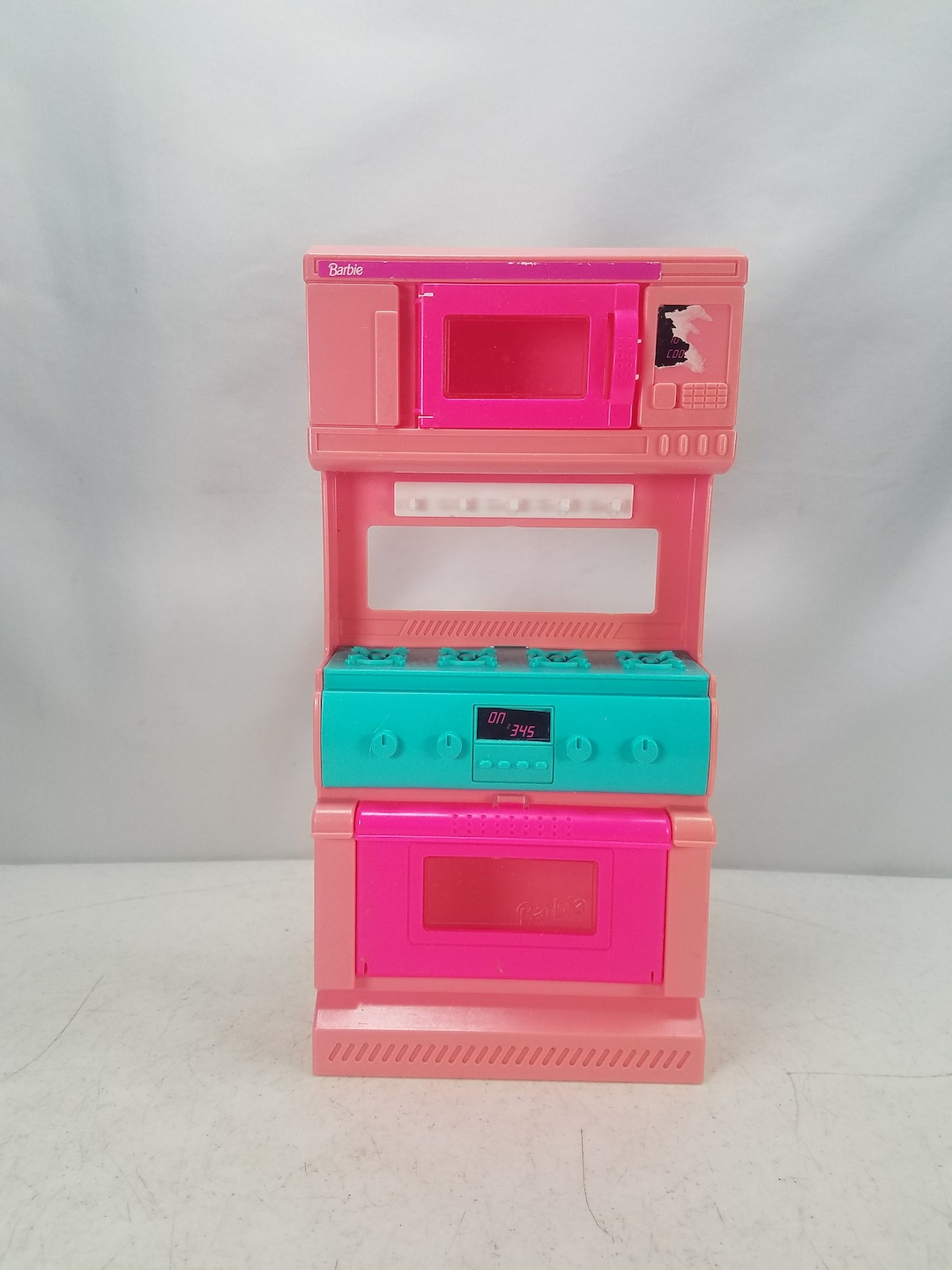 Vintage Mattel Barbie so Much to Do Kitchen Microwave Stove Range Oven ...