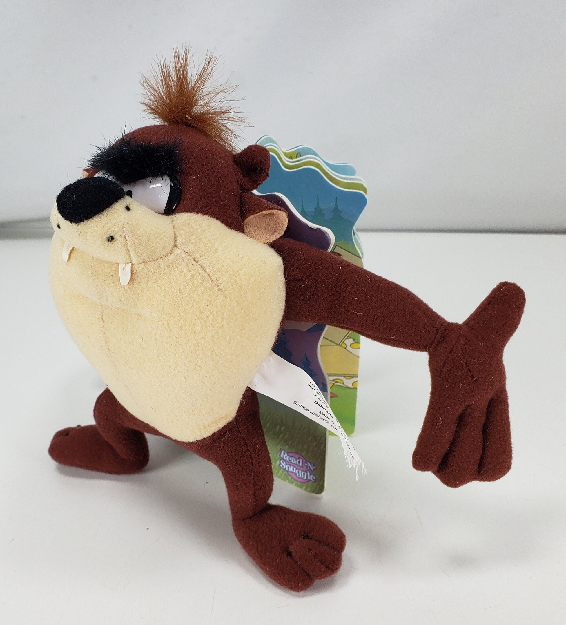 Vintage Warner Bros Taz "devils and Martians" Mini Book Plush 5.5" - Etsy