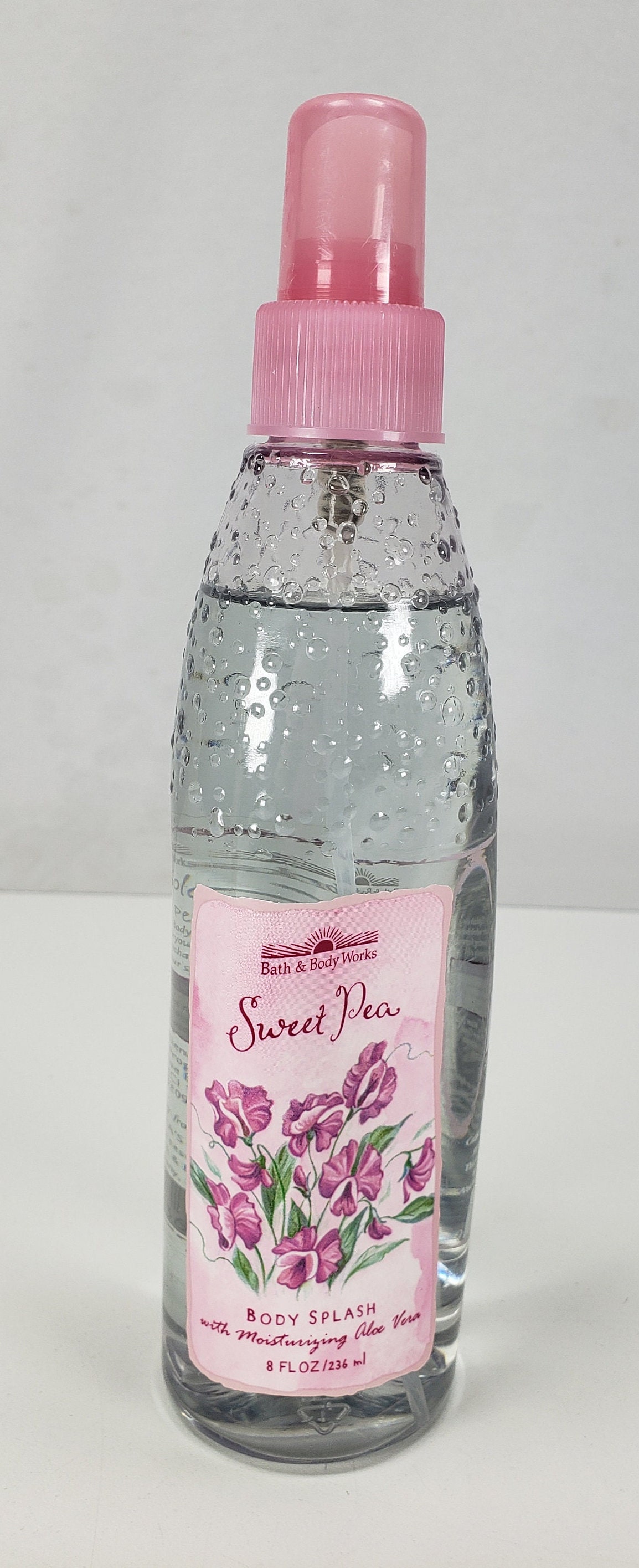 Vintage Bath & Body Works Sweet Pea Body Splash 8 FL OZ - Etsy
