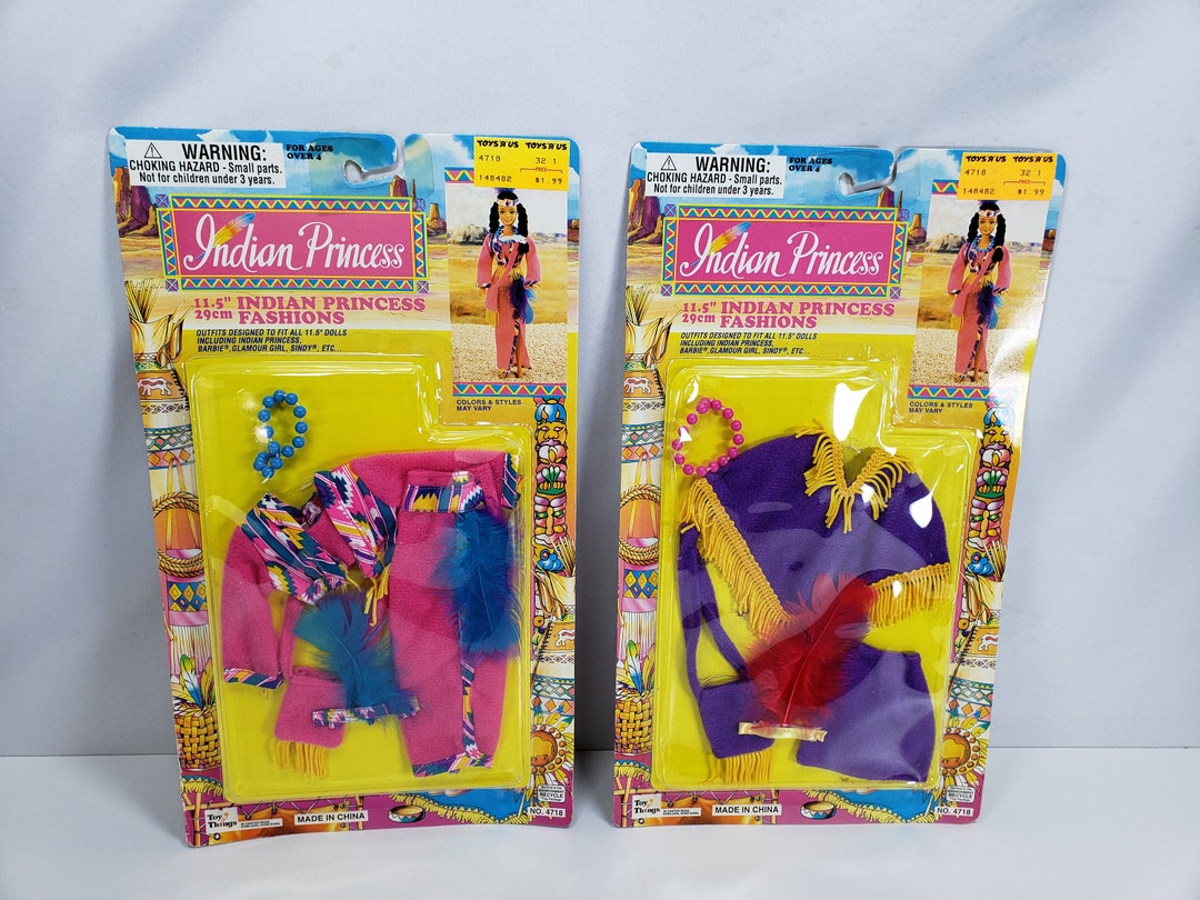 Vintage Indian Princess Doll Clothing for All 11.5" Dolls--fits Barbie ...