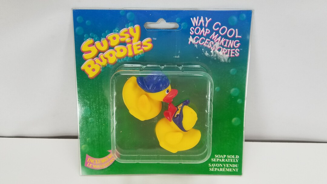 Vintage Sudsy Buddies Soap Making Molds--sudsy Duckies--soap Mold Ducks ...