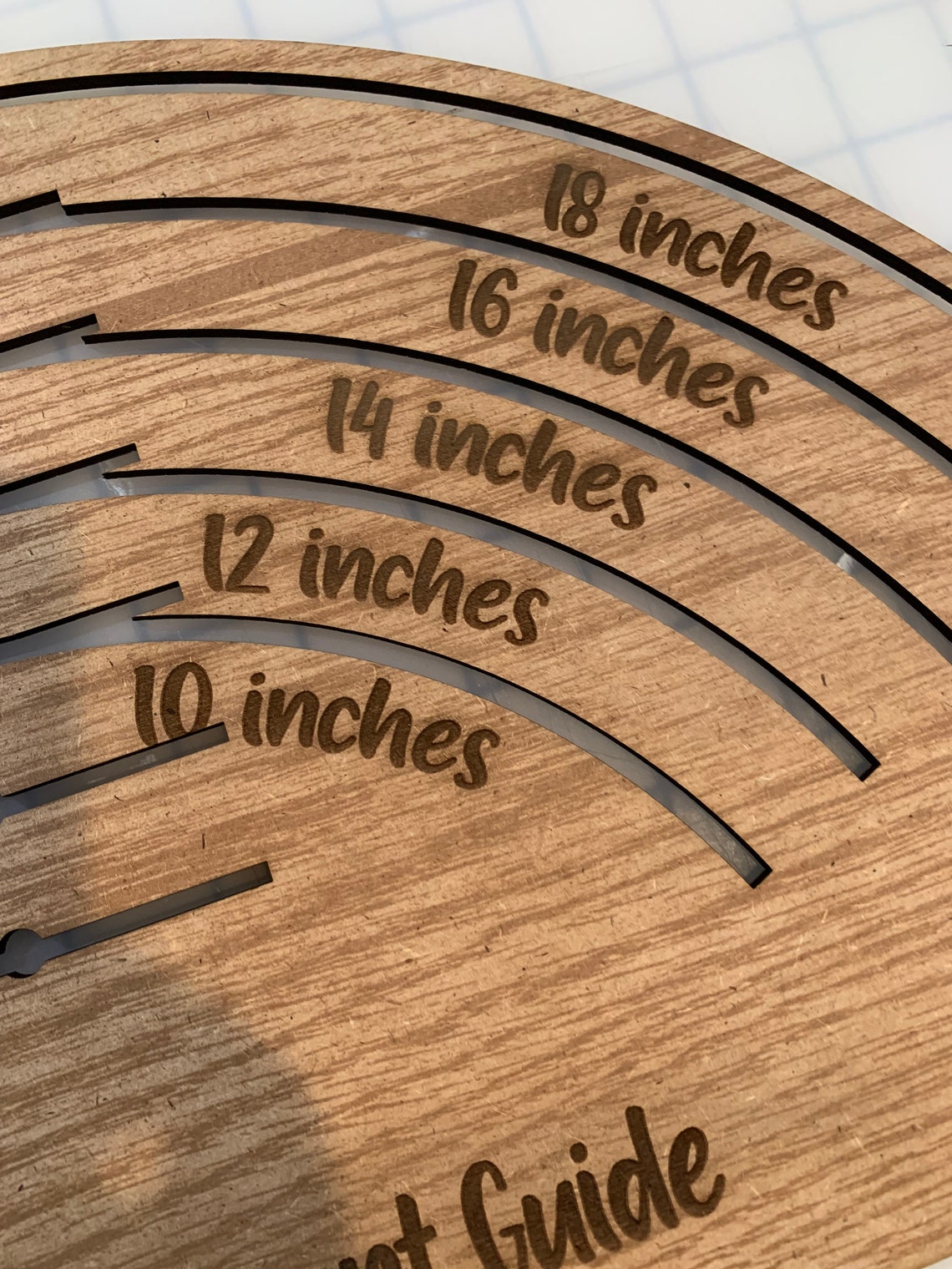 Round Sign Hanger Placement Guide SVG Laser FILE ONLY - Etsy
