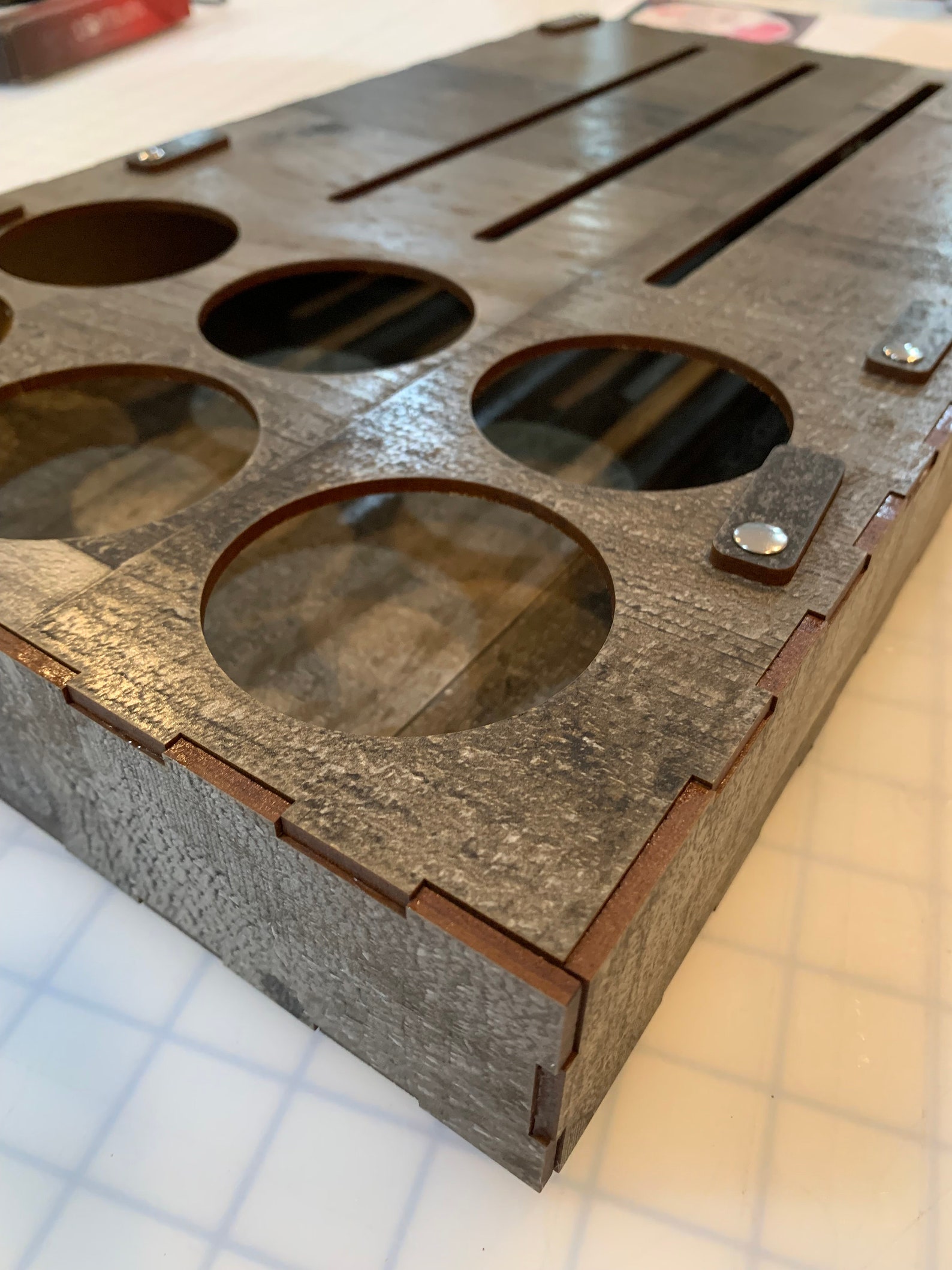 Paint Caddy SVG Laser FILE ONLY - Etsy