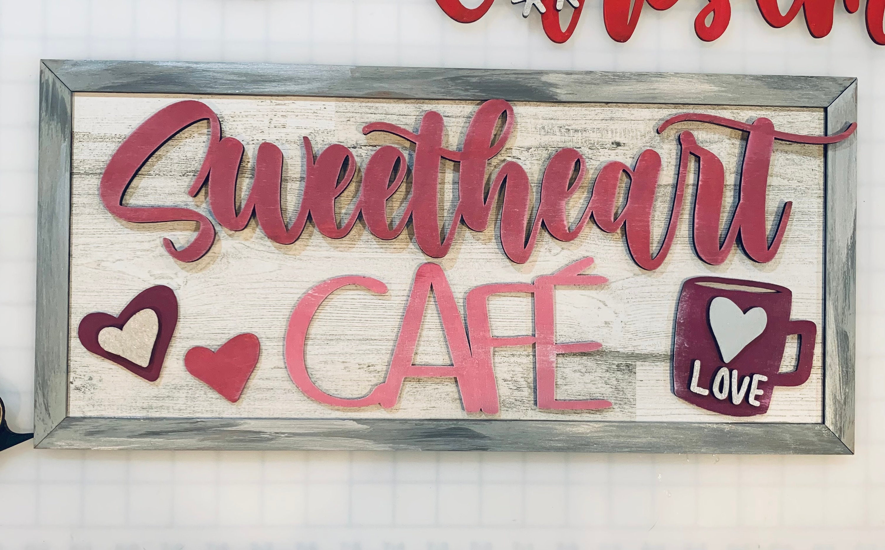 Interchangeable Holiday Sign_sweetheart Cafe SVG Laser FILE ONLY - Etsy
