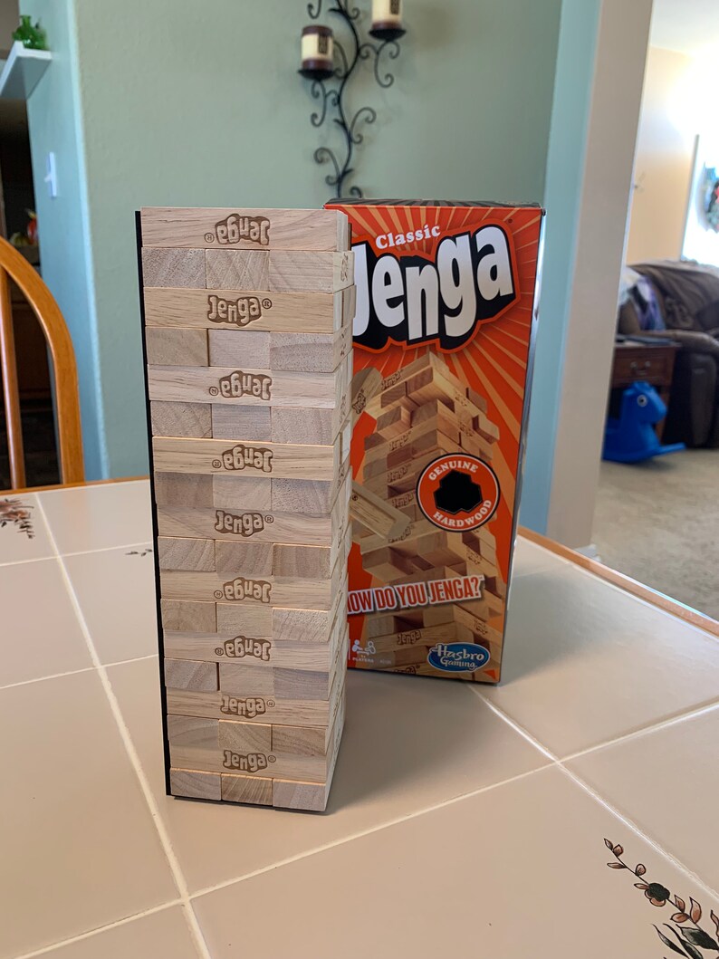 Jenga Stacking Sleeve SVG Laser FILE ONLY - Etsy