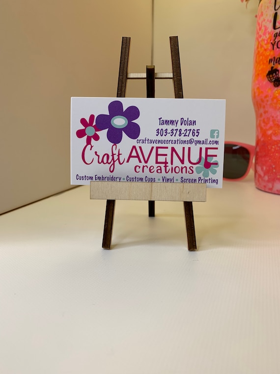 Business Card Easel SVG Laser FILE ONLY | Etsy