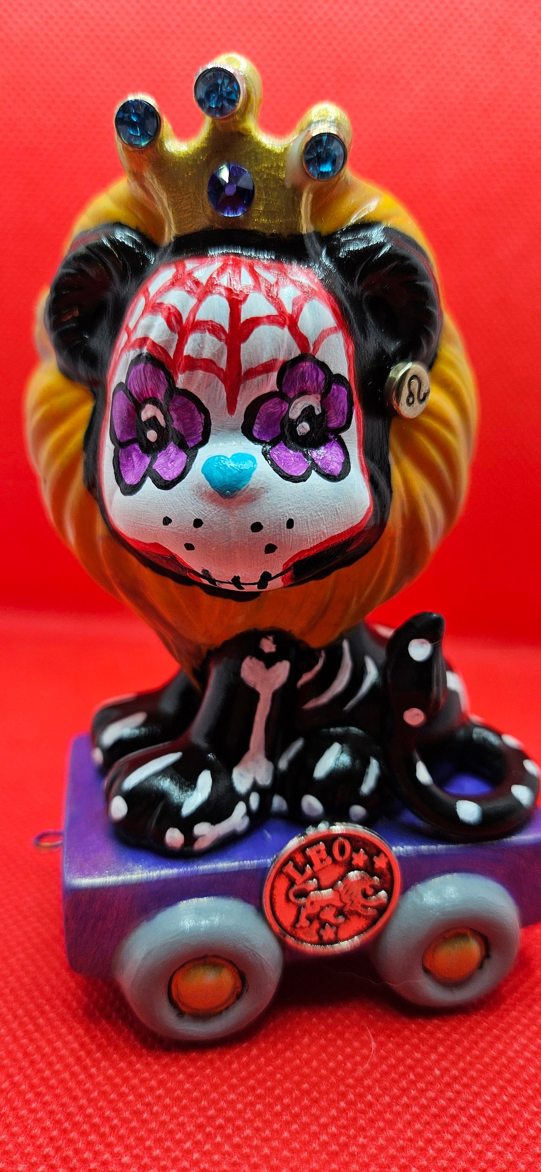 Precious Moments Lion Train, Porcelain Leo Day of the Dead Train ...