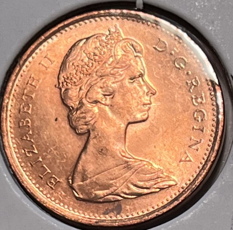 1867-1967 Canadian Penny Commemorative Coin - Etsy