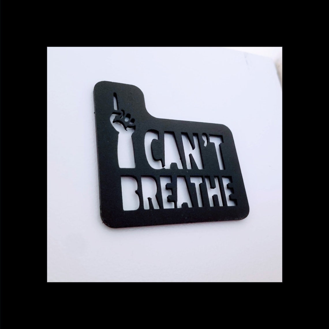 Remember George Floyd I Can't Breathe Magnet Glory to - Etsy UK